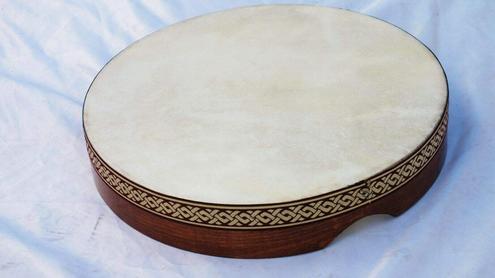40 X 6 Cm Animal Skin Bendir Turkish Percussion Frame Drum