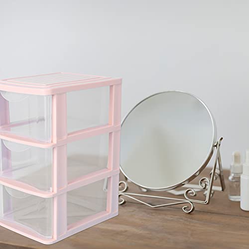 Alipis Plastic Storage Bins Desktop Storage Drawer plastic desk drawers plastic storage drawers drawer box unit Cosmetic Makeup Organizer Drawer Organizer
