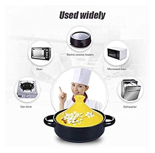 20Cm Hand Made Ceramic Moroccan Casserole Pot Tagine Pot Free Stew Casserole Tagine Pot For Home Kitchen 22.5.29
