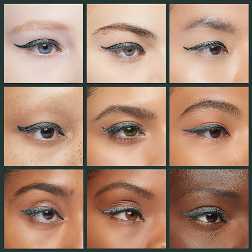 EPILYNX Long Lasting Waterproof Liquid Eyeliner with Precision Tip | Gluten and Allergen Free, Vegan Eyeliner Pencil |2mL| Green by Dr. Liia