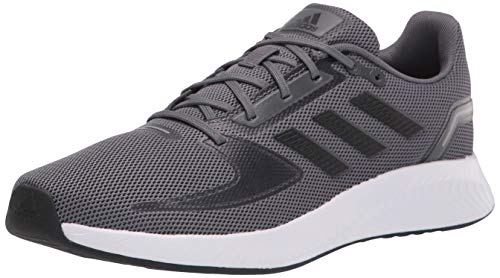 adidas Men's Runfalcon 2.0 Running Shoe, Grey/Black/Grey, 13