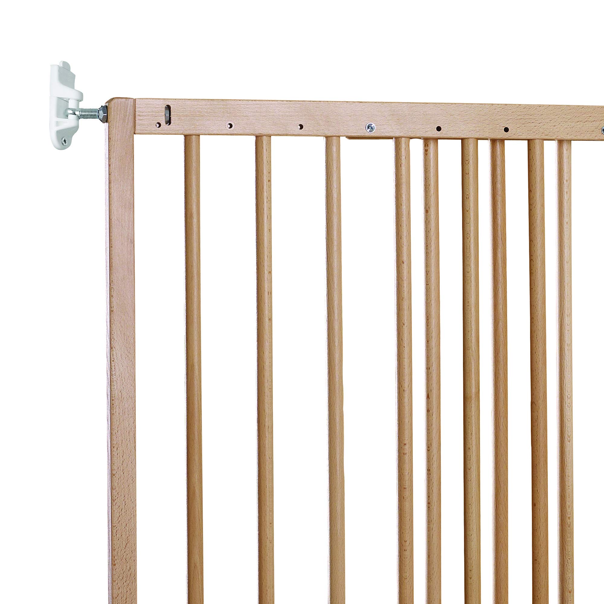 BabyDan Multidan Extending Safety Gate 23.9" - 40.1", Beechwood
