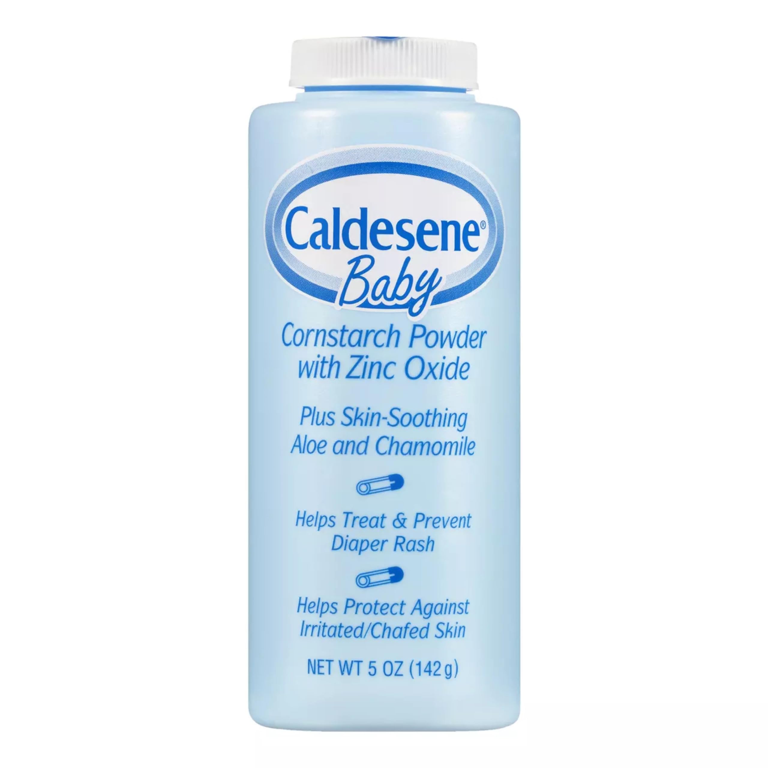 Caldesene Baby Cornstarch Powder With Zinc Oxide 5 oz (Pack of 10)
