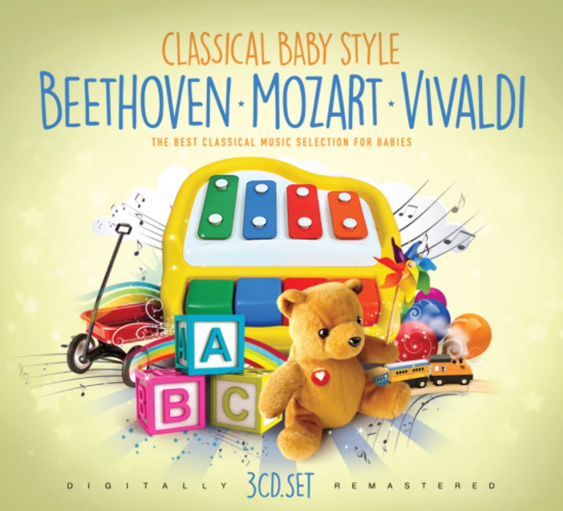 Classical Baby Style - Beethoven, Mozart, Vivaldi - 3 CDs