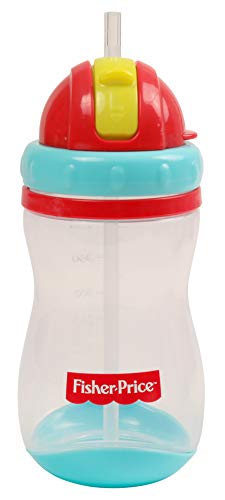 Cudlie Fisher Price Unisex Baby 14 Oz Single Pack Pop Up Straw Sipper Cup