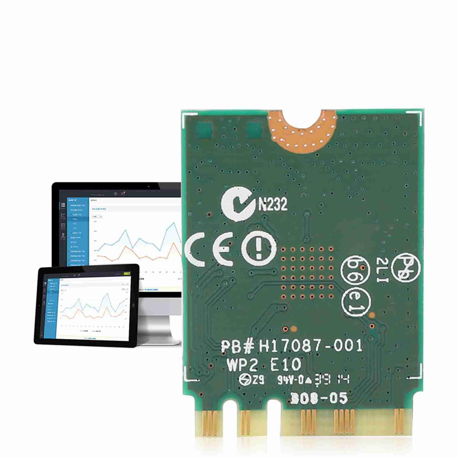 ASHATA 2.4G 5G Network Card for Intel 7260 AC 867Mbps NGFF M2 WiFi Card Laptop Network Adapter for ThinkPad T440 T440S T440P X230S X240 X240S L440 W540 etc