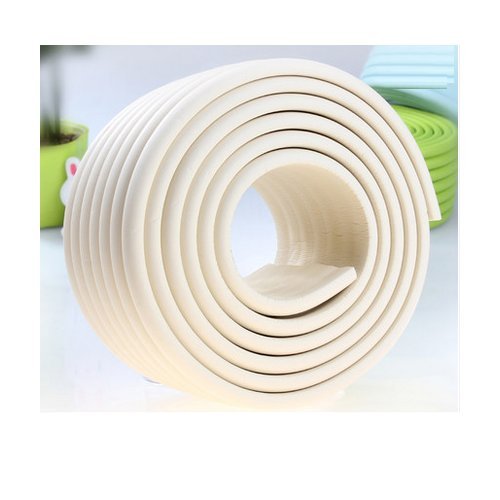 AUCH Extra Dense Furniture Table Wall Edge Protectors Foam Baby Safety Bumper Guard Protector, 2 Meters (6.5 Ft) Long 8 cm Wide