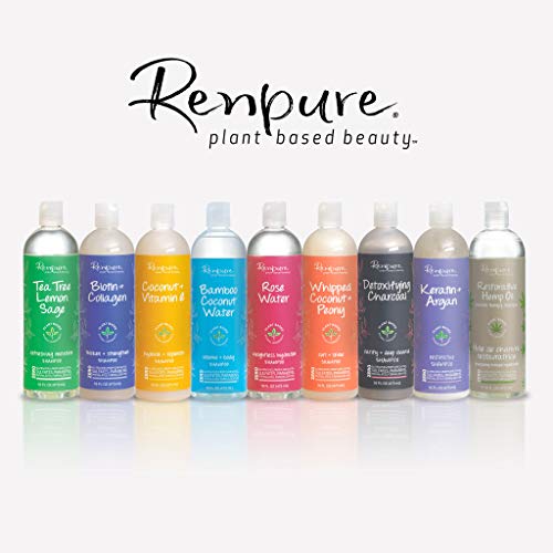 Renpure Plant-Based Beauty Coconut & Vitamin E Hydrate + Replenish Shampoo, 16 Fluid Ounce