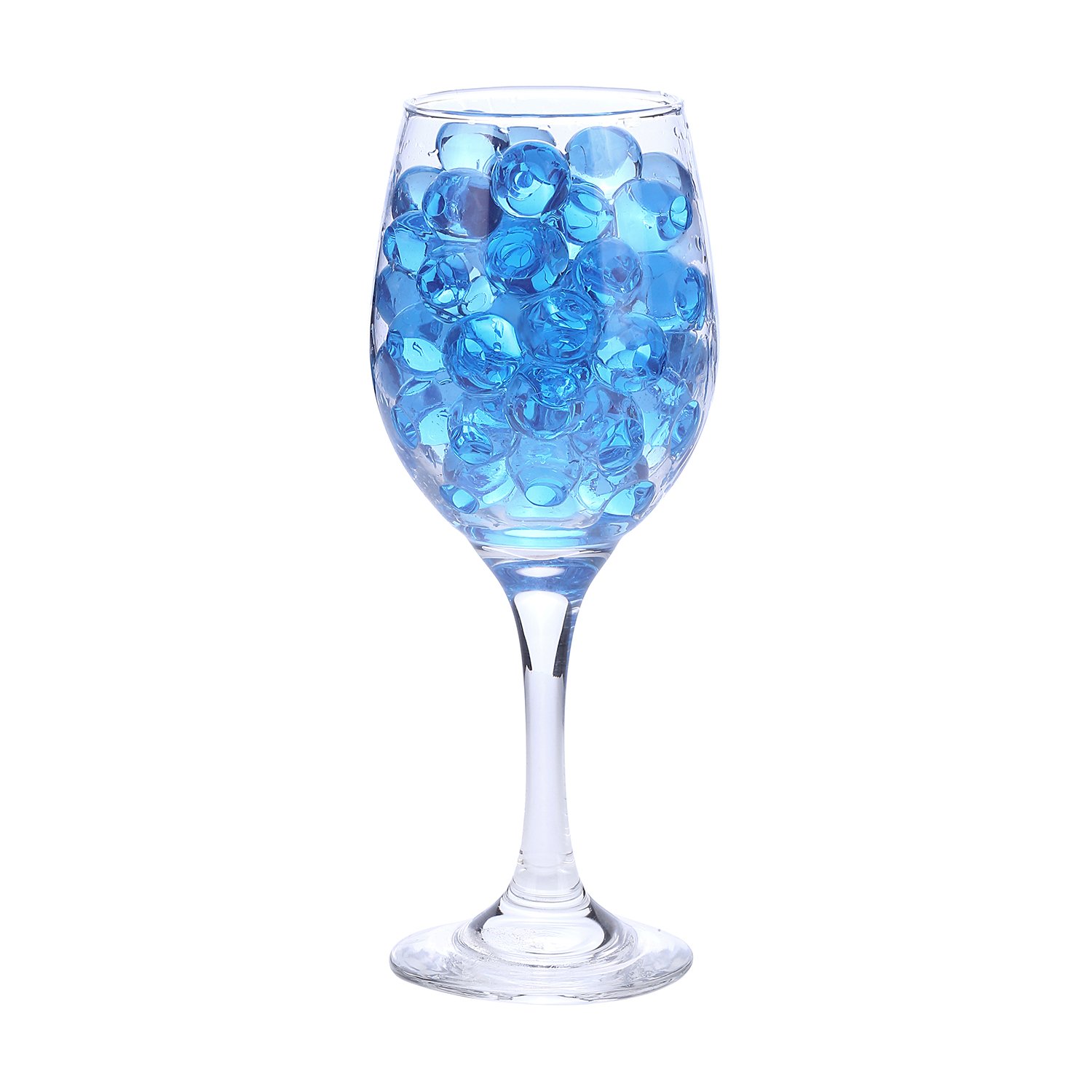 AINOLWAY Water Gel Bead Vase Fillers Beads (25000pcs) Water Pearls for Vases, Wedding Centerpiece, Water Table Activities,14years+ (Clear)