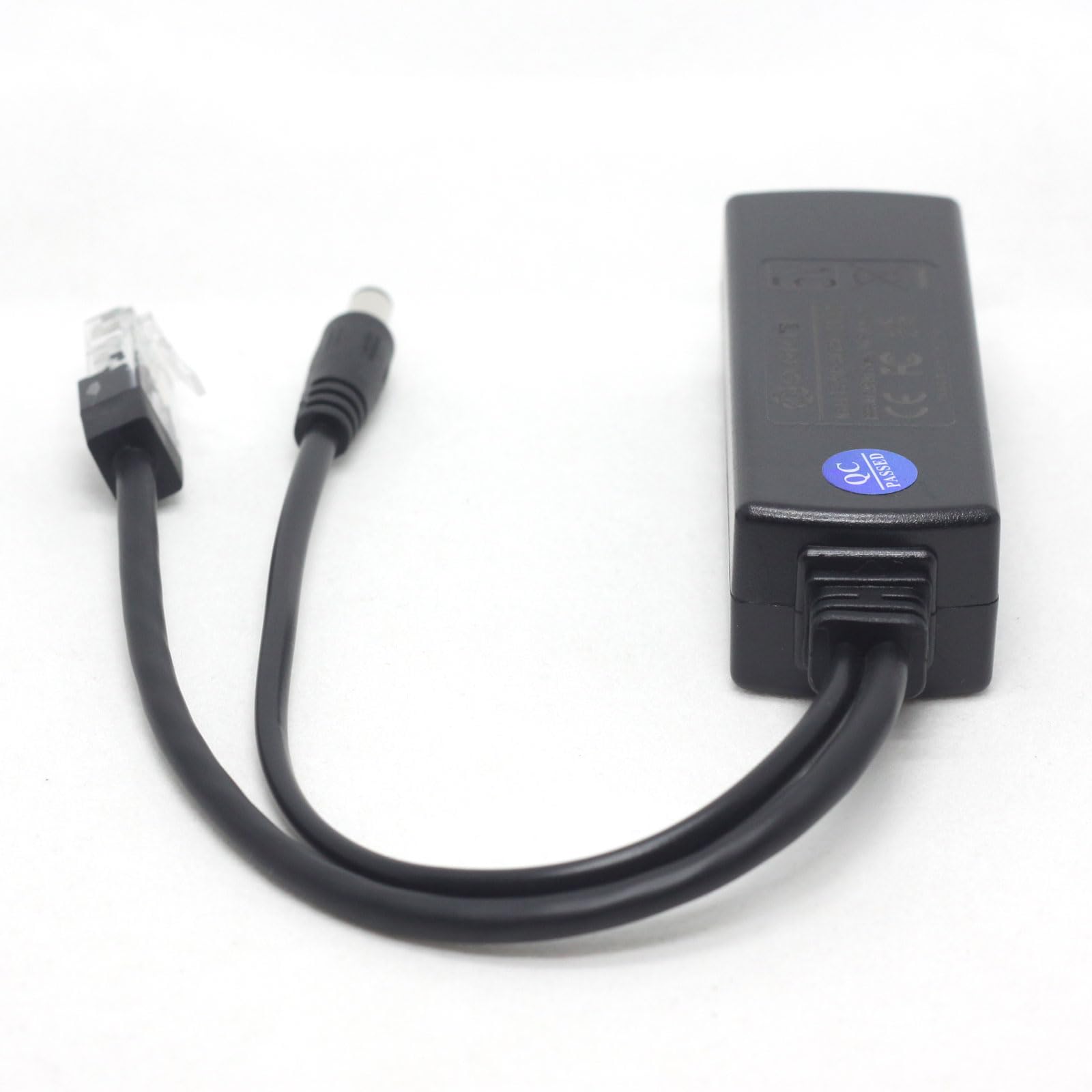 DSLRKIT DC 5V 2.4A Active PoE Splitter Power Over Ethernet 802.3af 5.5x2.1mm