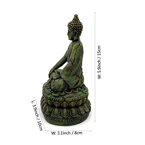 Aquarium Decorations Resin Buddha Sculpture / Head Sculpture Aquarium Decor Ornament