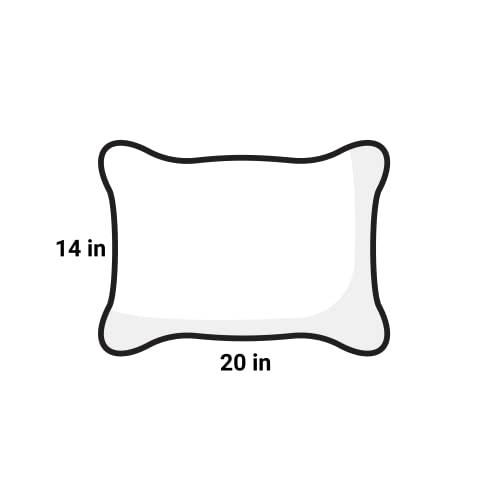 Chandler 4 Corners Artist-Designed Ski Rack Hand-Hooked Wool Decorative Throw Pillow (14β x 20β) Ski Pillow for Couches & Beds - Easy Care & Low Maintenance - Ski & Winter Sports Throw Rug