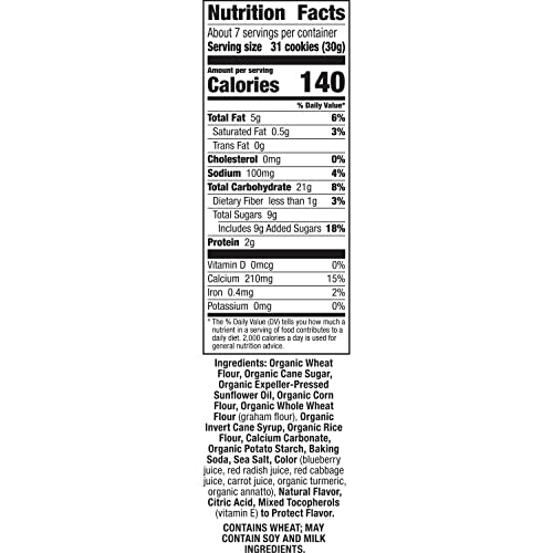 Annie's Organic Birthday Cake Bunny Graham Snacks, 7.5 oz.