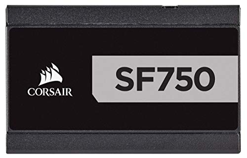 CORSAIR SF Series, SF750, 750 Watt, SFX, 80+ Platinum Certified, Fully Modular Power Supply (Renewed)