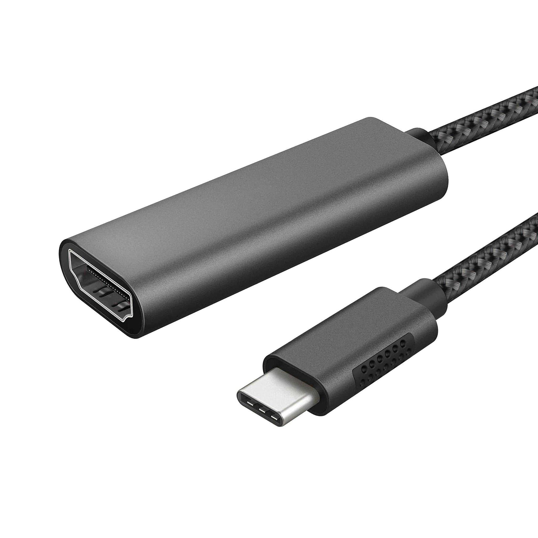 HP EliteDisplay E27 G4 27 Inch IPS FHD Monitor Bundle with Blue Light Filter, HDMI, DisplayPort, HDMI to USB-C Adapter, Compatible with, MacBook Pro & Air, iPad, iPhone