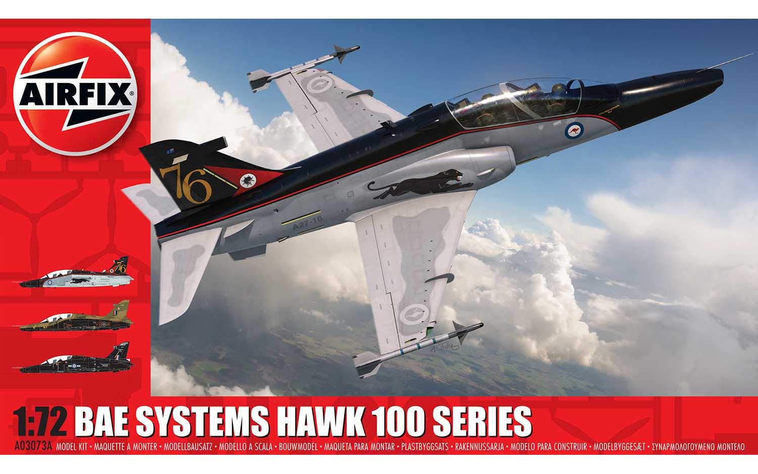 Airfix Model Airplane Kit Gift Set - A03073A BAE Systems Hawk 100 Series, Plastic Plane Model Kits for Adults & Kids 14+, Skill Level 2, 1:72 Scale WW2 Military Aircraft - Real Aeroplane Model Gifts