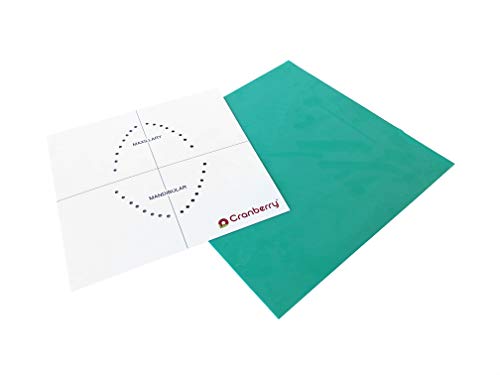 Cranberry Smart Dam Latex Spearmint Scented 5x5, Green