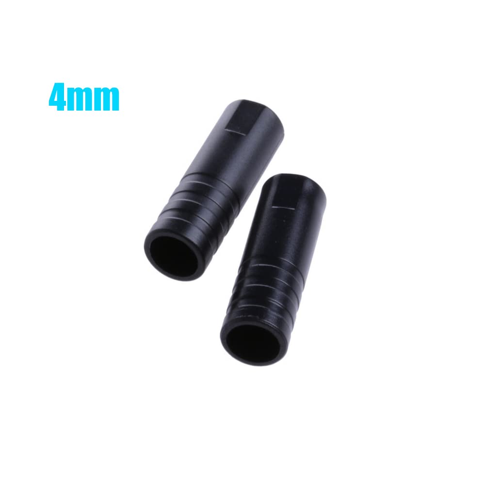 220pcs Bike Derailleur Shift and Brake Wire Cable Housing Ferrule End Caps,110pcs 4mm +110pcs 5mm.