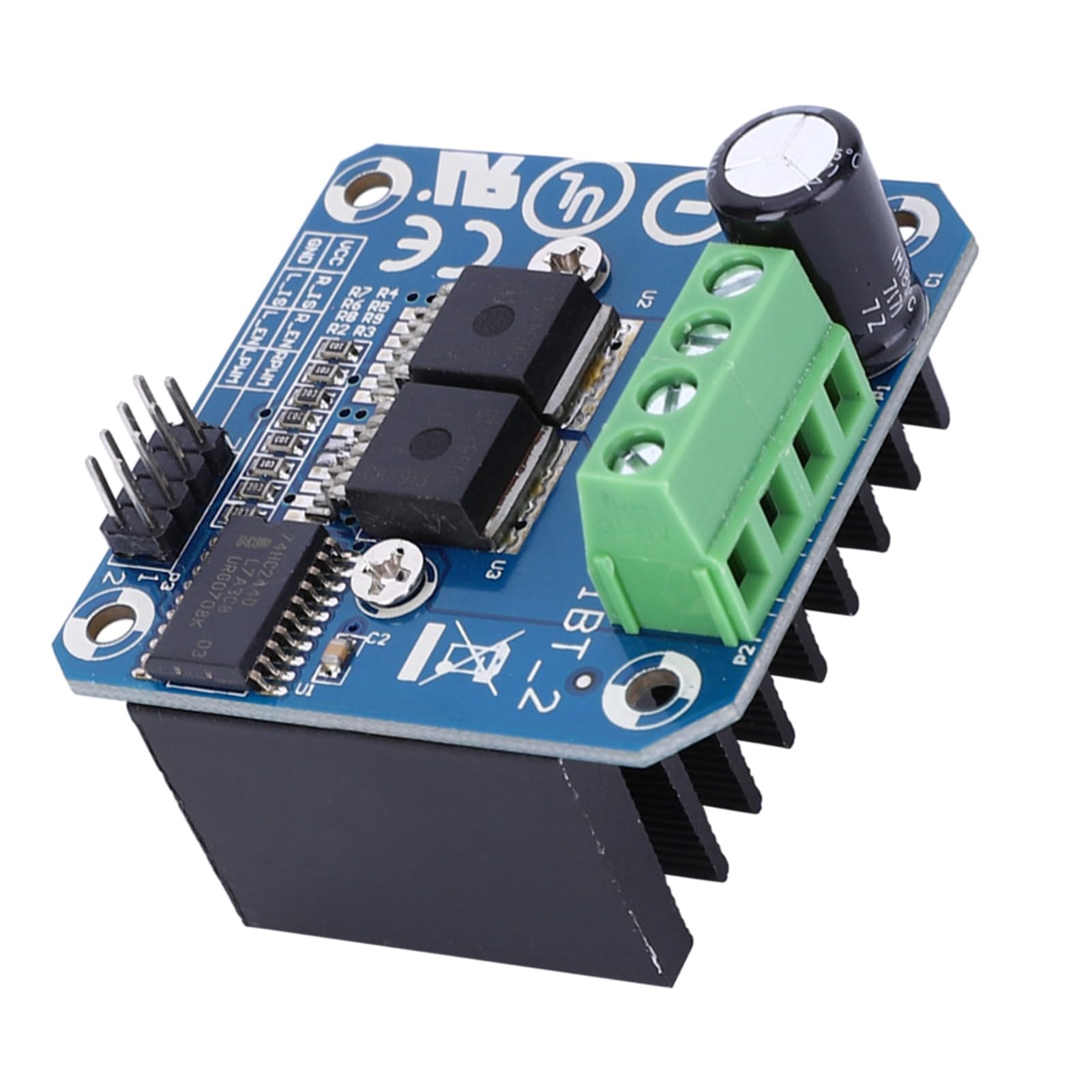 Motor Drive Module High-Power Driver for Smart Car 43A Electric Components, H-Bridge Driver Circuit with Stable Performance