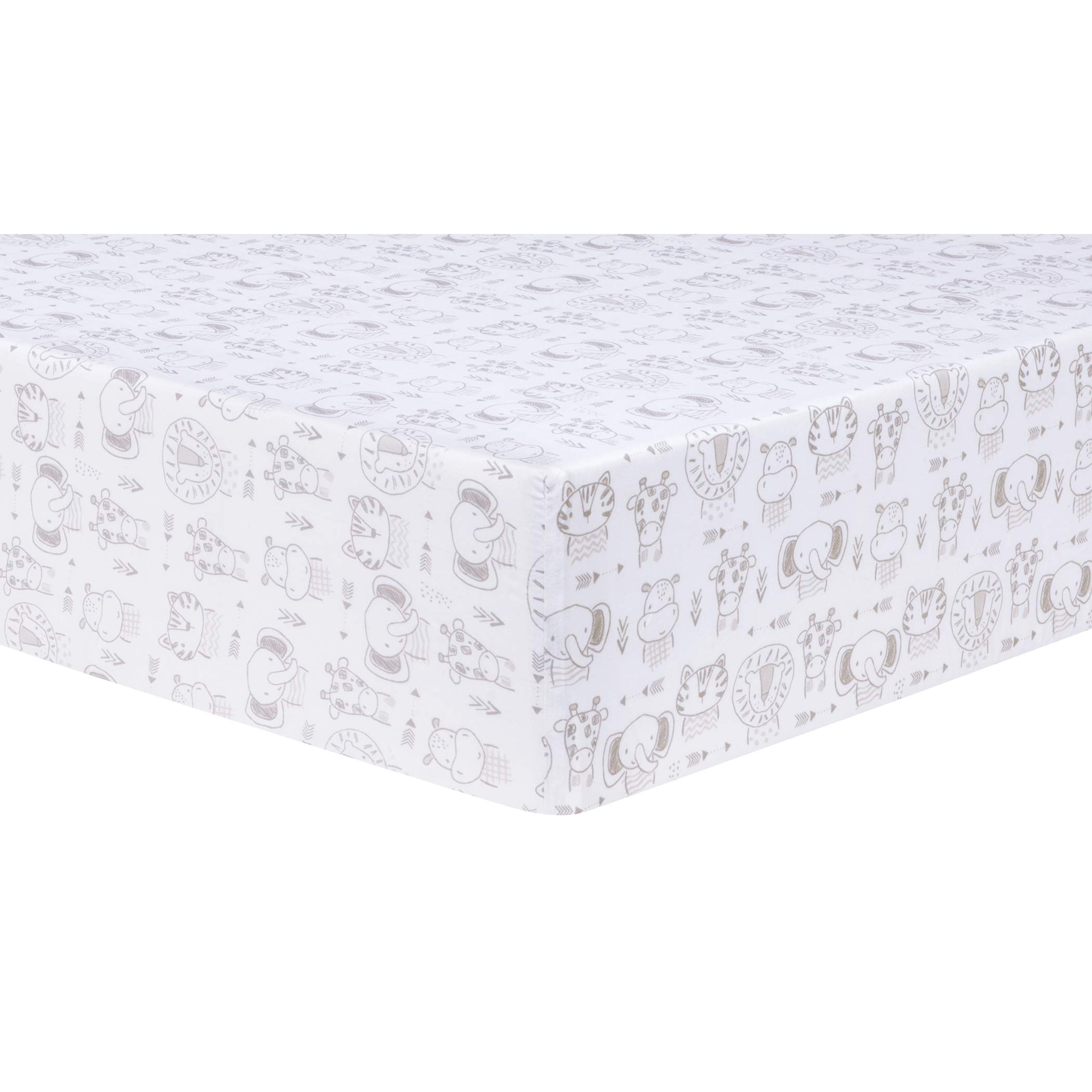 Trend Lab Sidney 3 Piece Crib Bedding Set, Can Be Used As A Blanket Or A Playmat for Tummy Time, Includes Quilt, Fitted Crib Sheet and Skirt