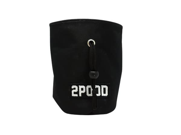 2POOD Chalk Bag | Made for Weightlifting, Crossfit, Gymnastics, Rock Climbing | Drawstring Top Closes Securely