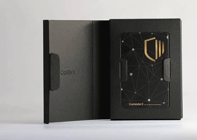 CoolWallet S Duo- Crypto Hardware Wallet 2 Pack, Secure Your Crypto in Style, Bluetooth, Wireless, Cryptocurrency Cold Storage, BTC, Bitcoin, ETH, Ethereum, XRP, USDT, ERC20 Tokens, BEP20 Tokens