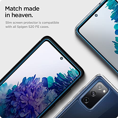 Spigen Tempered Glass Screen Protector designed for Galaxy S20 FE 5G (2020) - 1 Pack