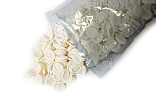 Bertech Nitrile Finger Cots, Powder-Free and Anti-Static, Medium, White (Pack of 720)