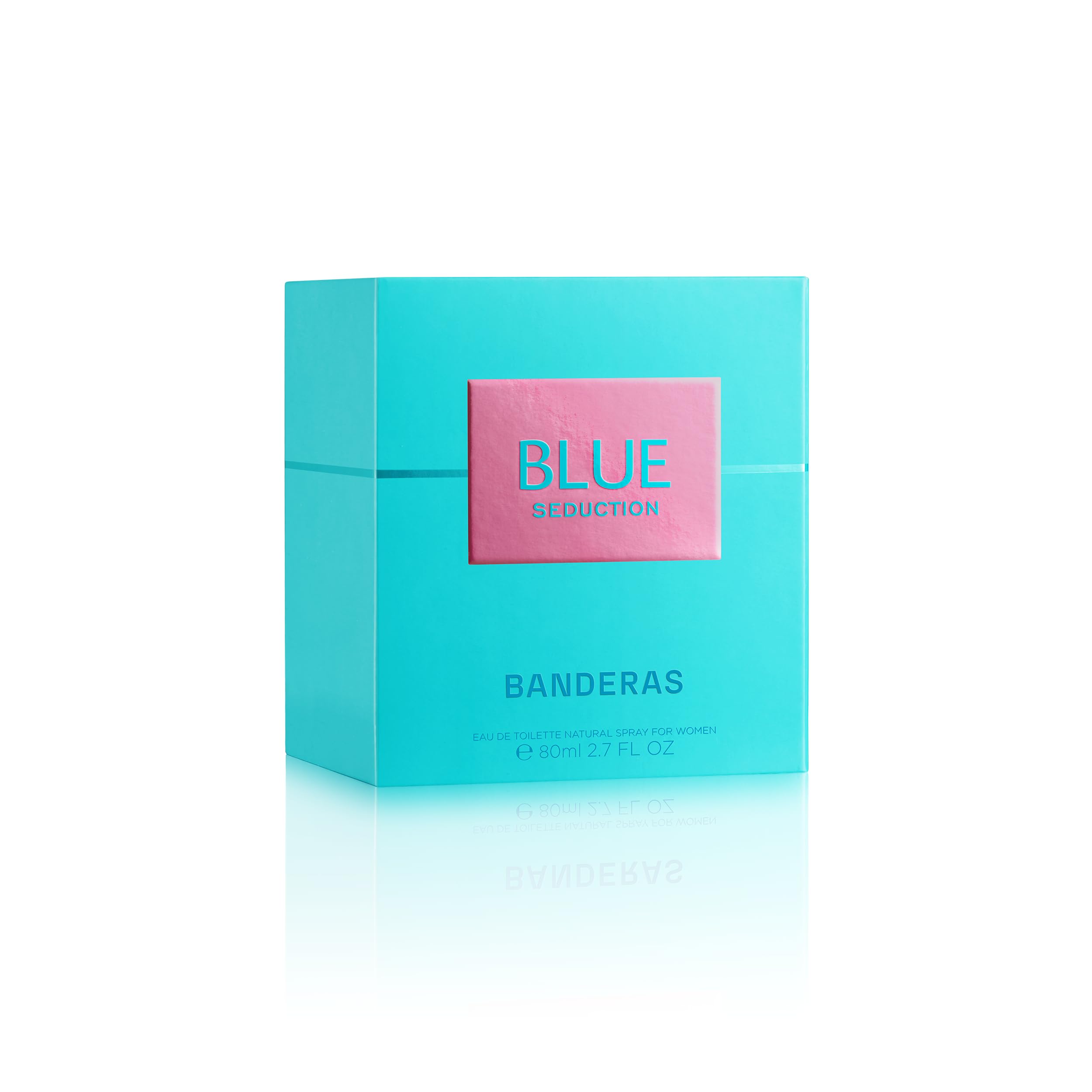 Banderas Eau De Toilette Spray for Women, Blue Seduction, 2.7 oz