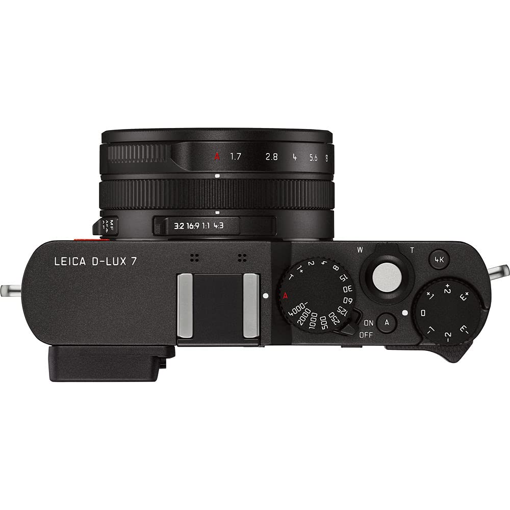 Leica D - Lux 7 Digital Camera (Black) (19141) + 64GB Extreme Pro Card + Card Reader + Case + Cleaning Set + Memory Wallet - Starter Bundle