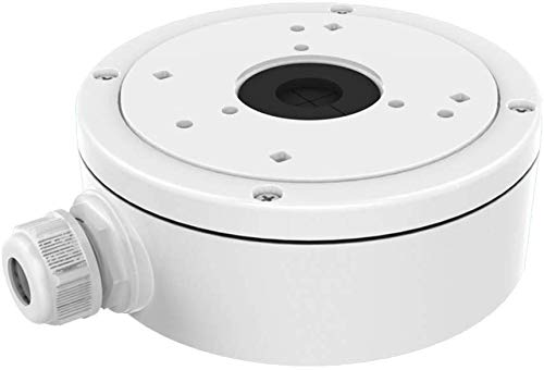 CBS DS-1280ZJ-S Junction Box for Hikvision Dome Camera Compatible with: AIPC524-SL, DS-2CD2646G1-IZ(S), DS-2CD2623G1-IZ(S), DS-2CD2663G1-IZ(S), DS-2CD2T46G1-4I/SL (White)