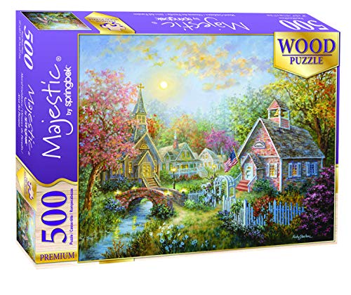 Springbok Majestic 500 Piece Wood Jigsaw Puzzle - Moral Guidance
