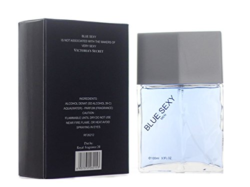 Blue Sexy Men 3.3 Ounces Eau de Toilette Spray