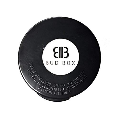 Bay State Importers Bud Box - 1oz to 6oz - Airtight/Vacuum Sealed/UV Resistant Black Plastic, Padded Inside, Portable Storage Container, Multi-Use For Dry Goods, Coffee