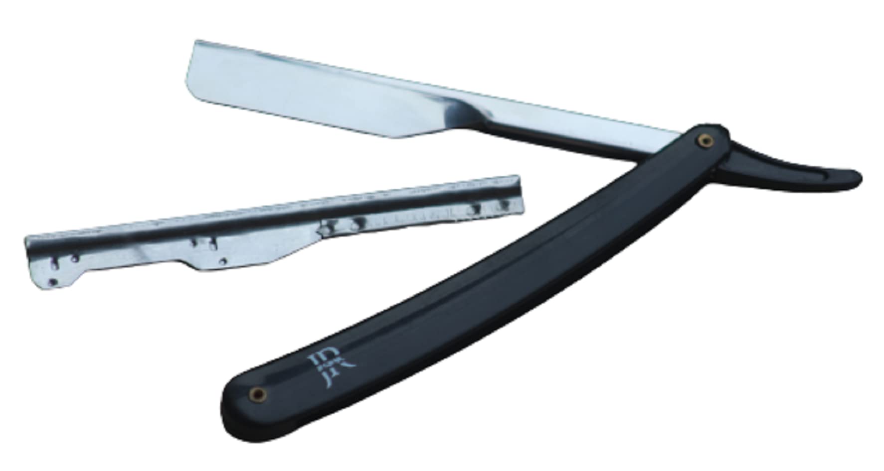 Barber Straight razor Salon Shaving Razor SHAVETTE RASOI RASOIRS 10 BLADES (BLACK)