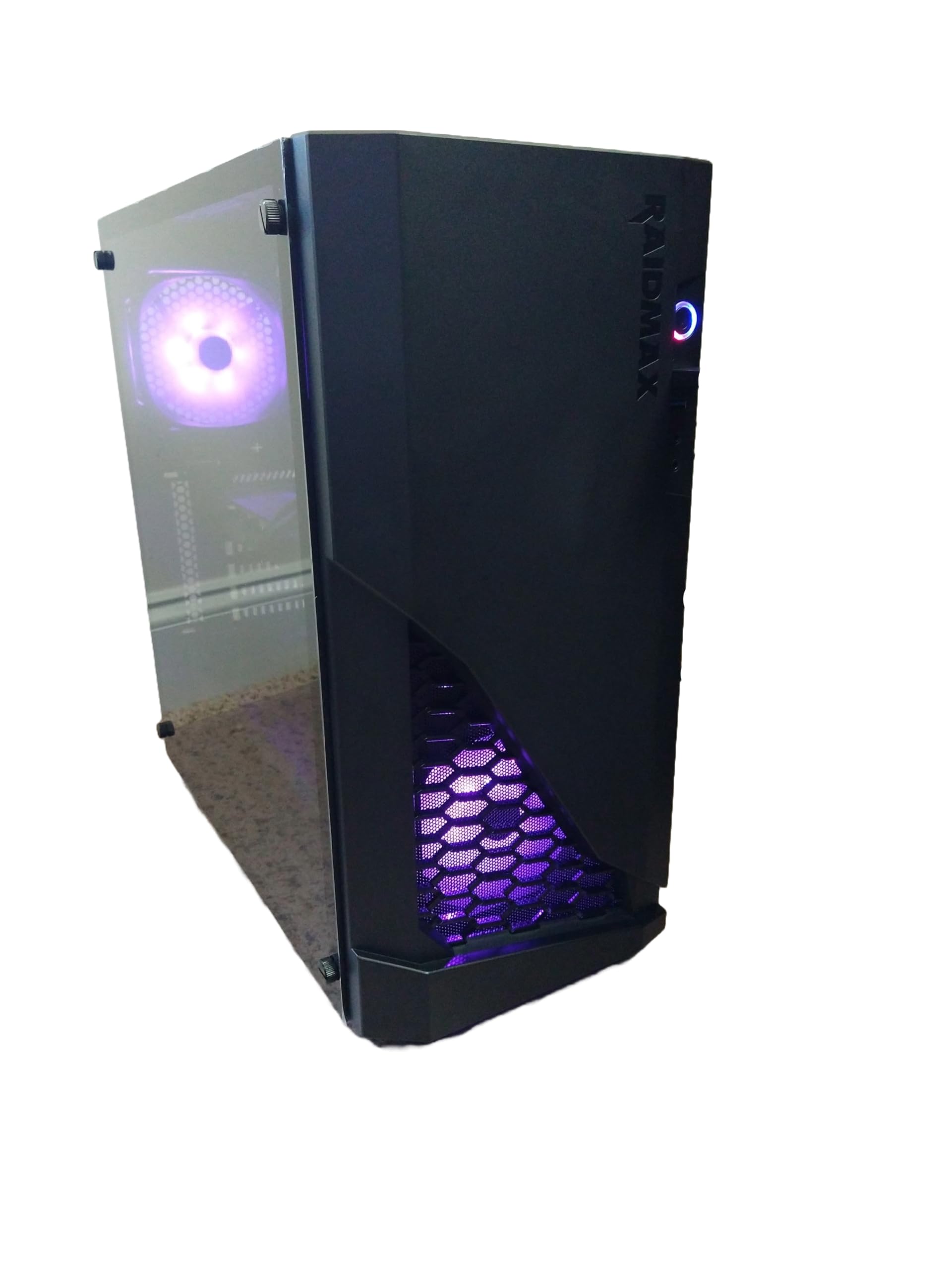 Centaurus Scorpius Gaming Computer - Intel i7-12700K 12-Core, Liquid Cooler, Radeon RX 7800 XT, 32GB RAM, 512GB NVMe SSD + 2TB HDD, Windows 11, WiFi, Glass, RGB | 4K VR Ready PC for Gamers