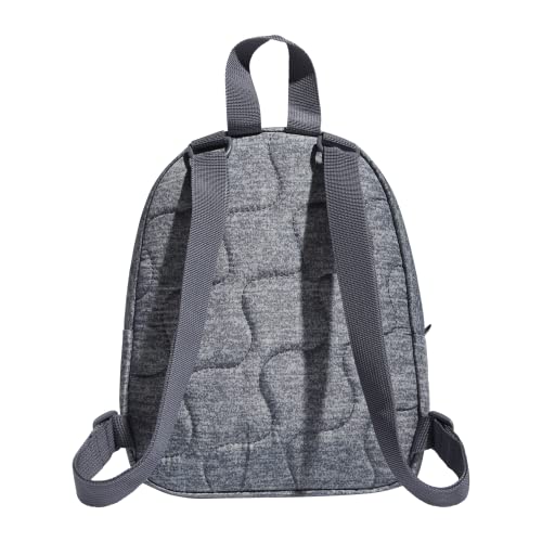 adidas Linear Mini Backpack Small Travel Bag, Jersey Onix/White/Rose Gold, One Size