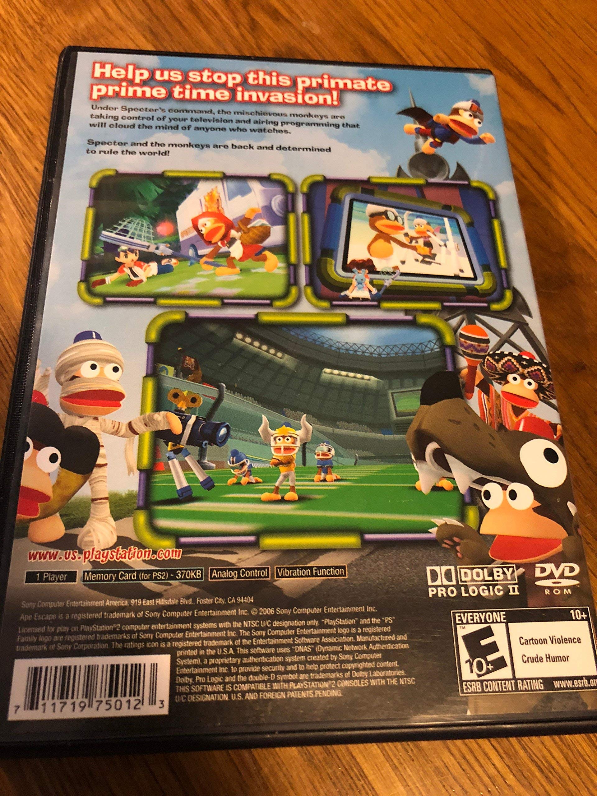 Ape Escape 3 - PlayStation 2 (Renewed)