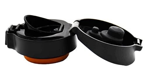 BurnOut Temperature Regulating 16 oz. Smart Mug - New Pop Top Lid (Black)