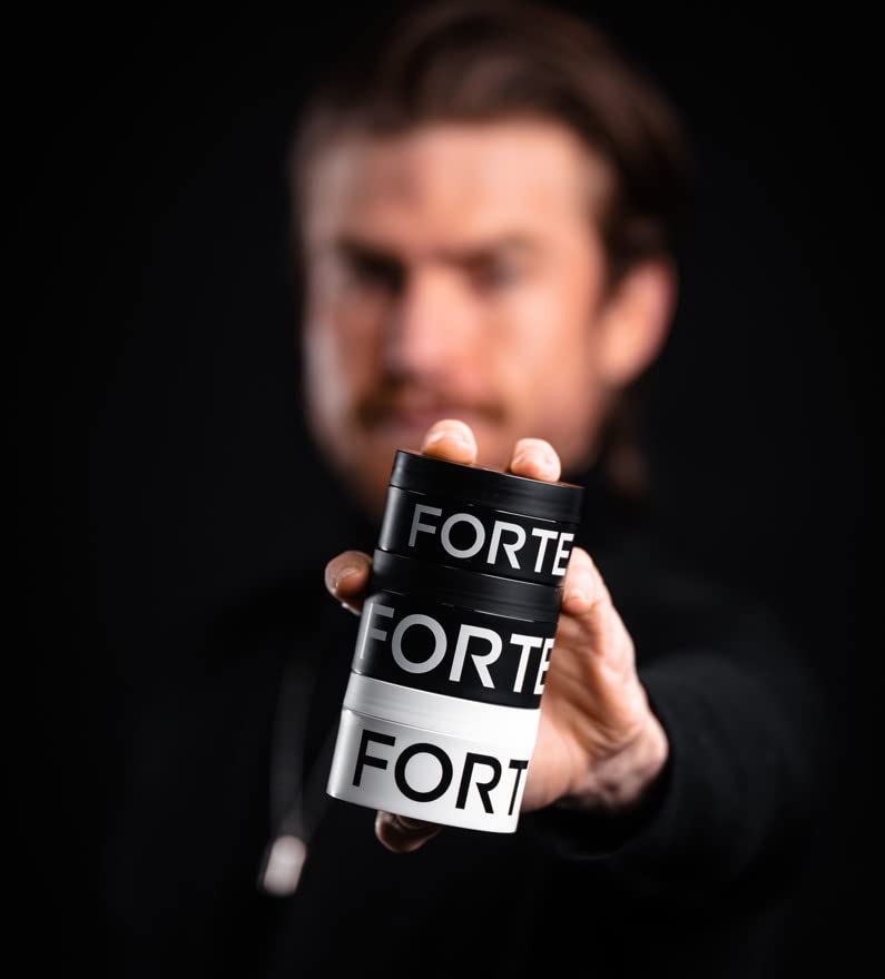 Molding Paste by Forte Series Low Shine Hair Paste for Men Lightweight Hair Texturizer Adds Volume and Definition Medium Flexible (75 ml)