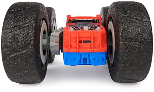 Air Hogs Super Soft, Flippin’ Frenzy, 360 Spinning Action, 2-in-1 Stunt Vehicle Remote Control Car, Kids Toys for Kids 4 and up