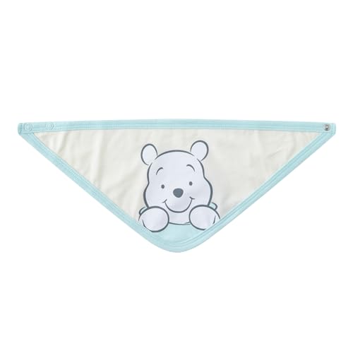Disney Winnie the Pooh Baby Short Sleeve Bodysuit with Bib and Pants 3 Pack Set