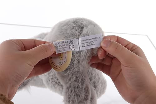 Apricot Lamb Toys Plush Gray Plush Koala Stuffed Animal Soft Cuddly Perfect for Child (Gray Plush Koala, 8 Inches)