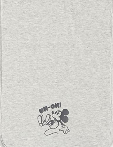 Amazon Essentials Disney | Marvel | Star Wars Unisex Kids' Burp Cloths, Pack of 6, 6-pack Mickey Expressions, One Size