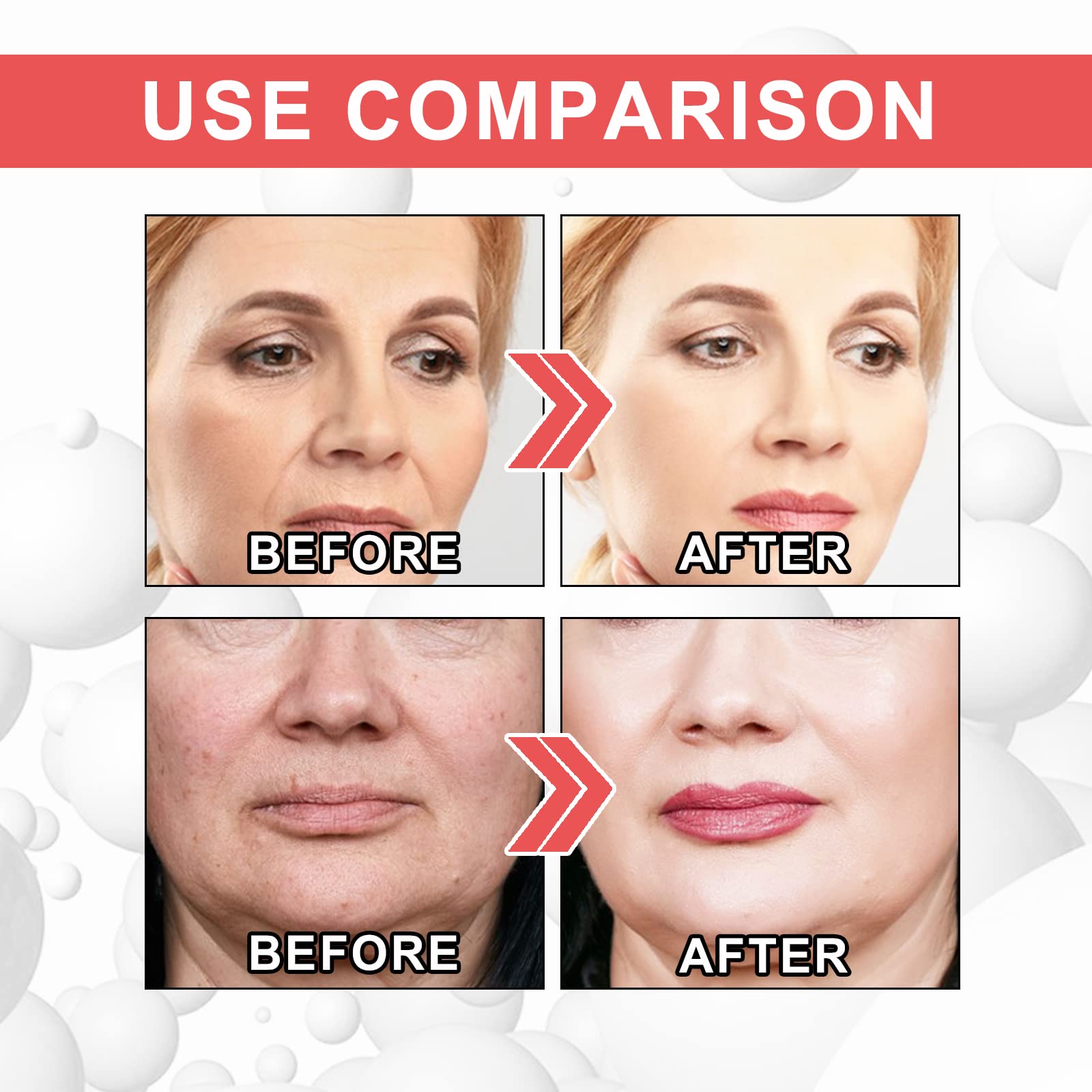 2Pcs Rubrial Nature Suero De Colageno Y Elastina, EELHOE Collagen Boost Anti Aging Serum, Phix Philler Peptide Serum, EELHOE Collagen Anti-Wrinkle Cream, JAYSUING Collagen Boost Serum