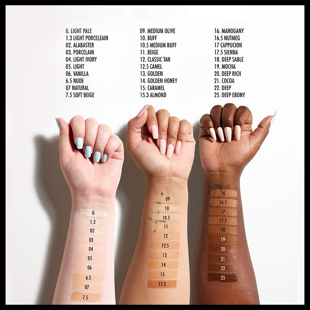 NYX PROFESSIONAL MAKEUP Total Control Pro Drop Foundation, Skin-True Buildable Coverage - Nude