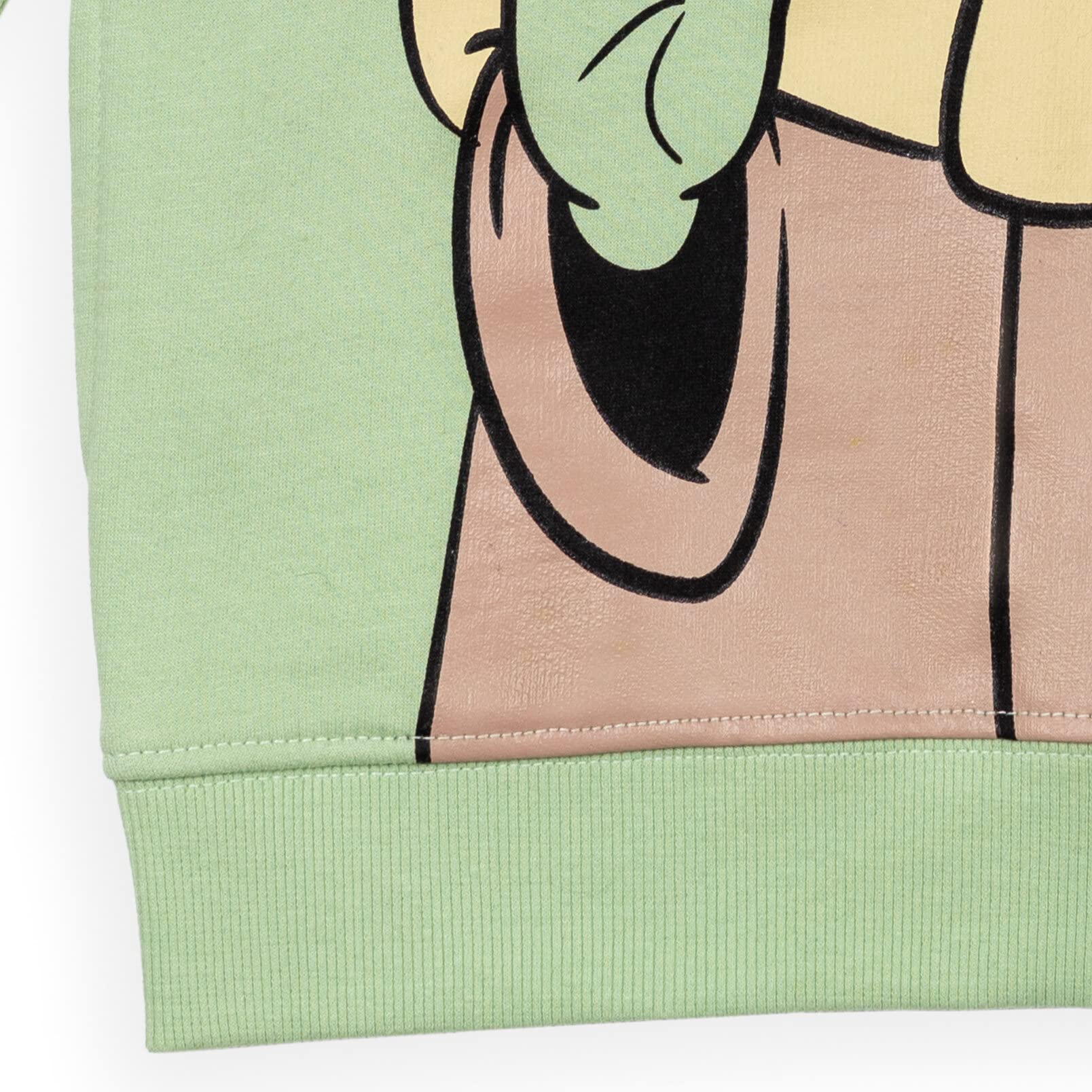 STAR WARS The Mandalorian Baby Yoda Little Boys Fleece Pullover Hoodie Green 7-8