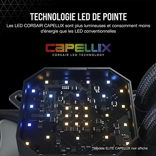 Corsair iCUE H150i Elite Capellix Liquid CPU Cooler - White