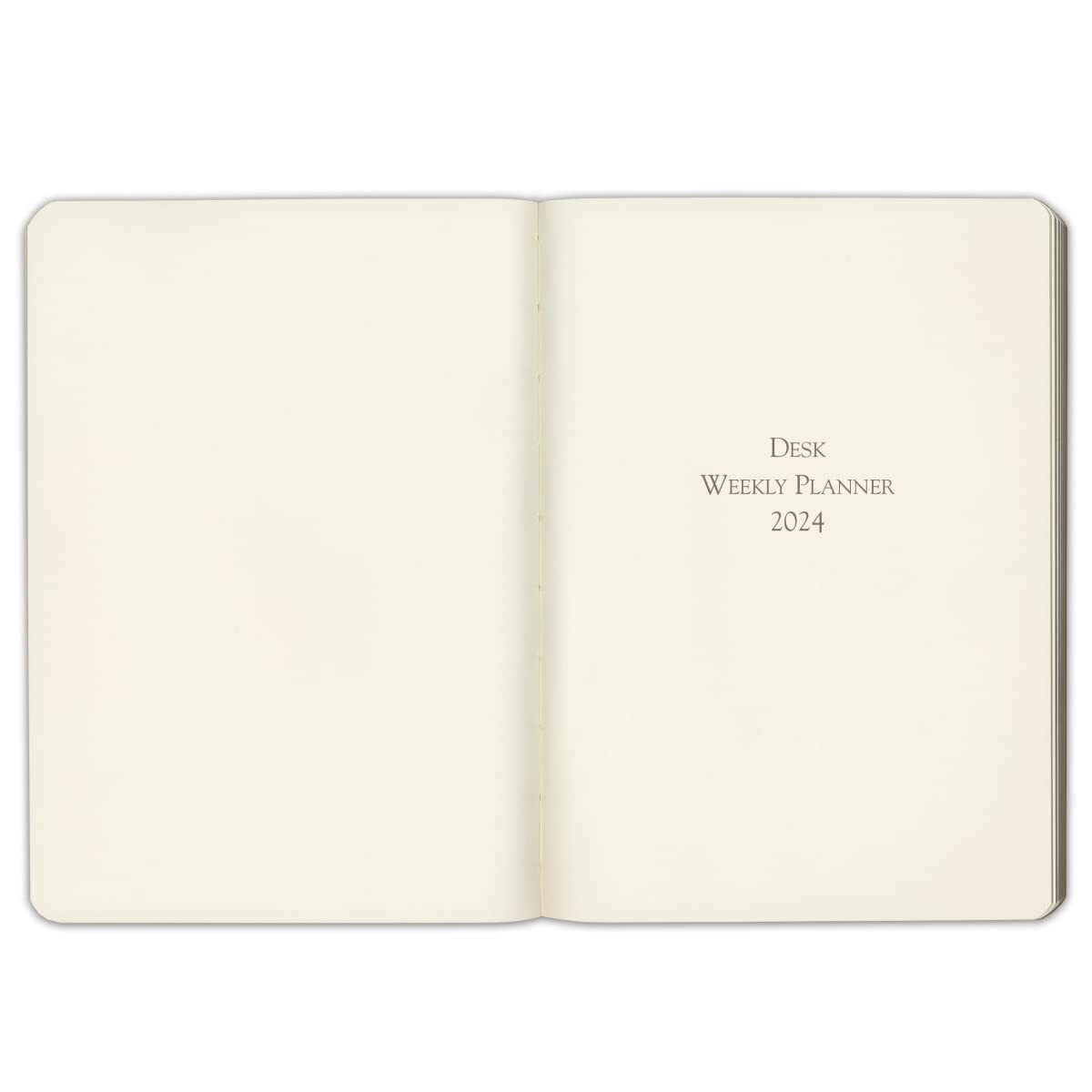2024 Gallery Leather Academic Planner - Acadia Navy - 9x7"