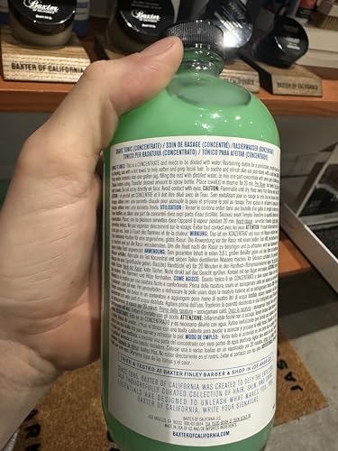 Baxter of California Shave Tonic For Men | Non-Drying | Hydrate & Strengthen | Aloe Extract and Eucalyptus | 4 fl oz.